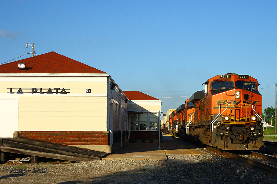 Westbound BNSF Intermodal Train